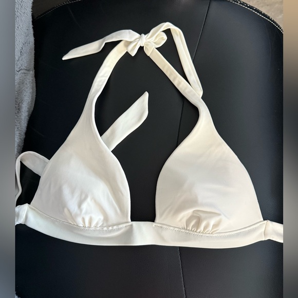 Victoria's Secret | Swim | Victorias Secret Cream Halter Push Up Swim ...